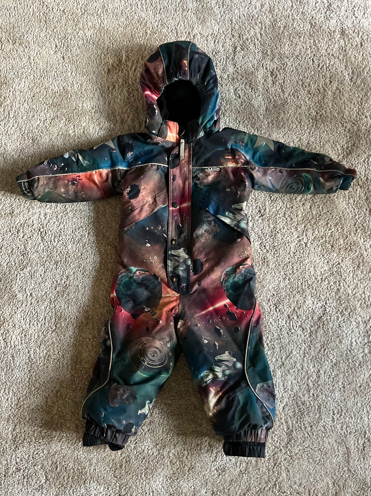 Molo Kirjava Unisex lasten haalari koko 86 | Tori