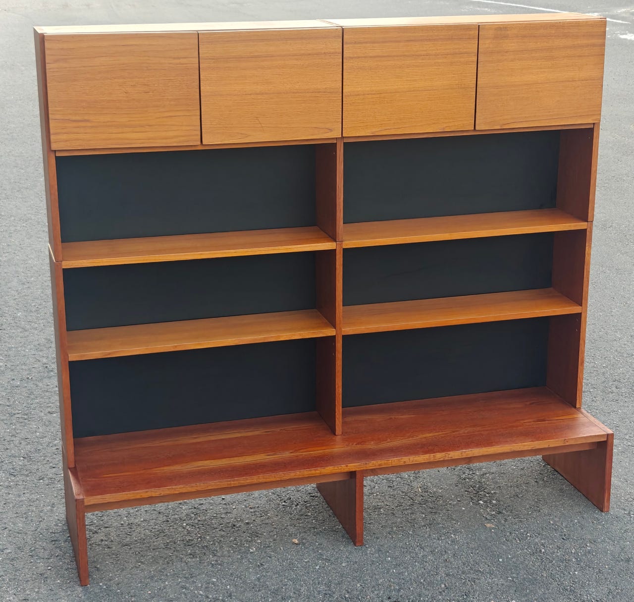 Tyylikäs vintage teak kirjahylly | Tori