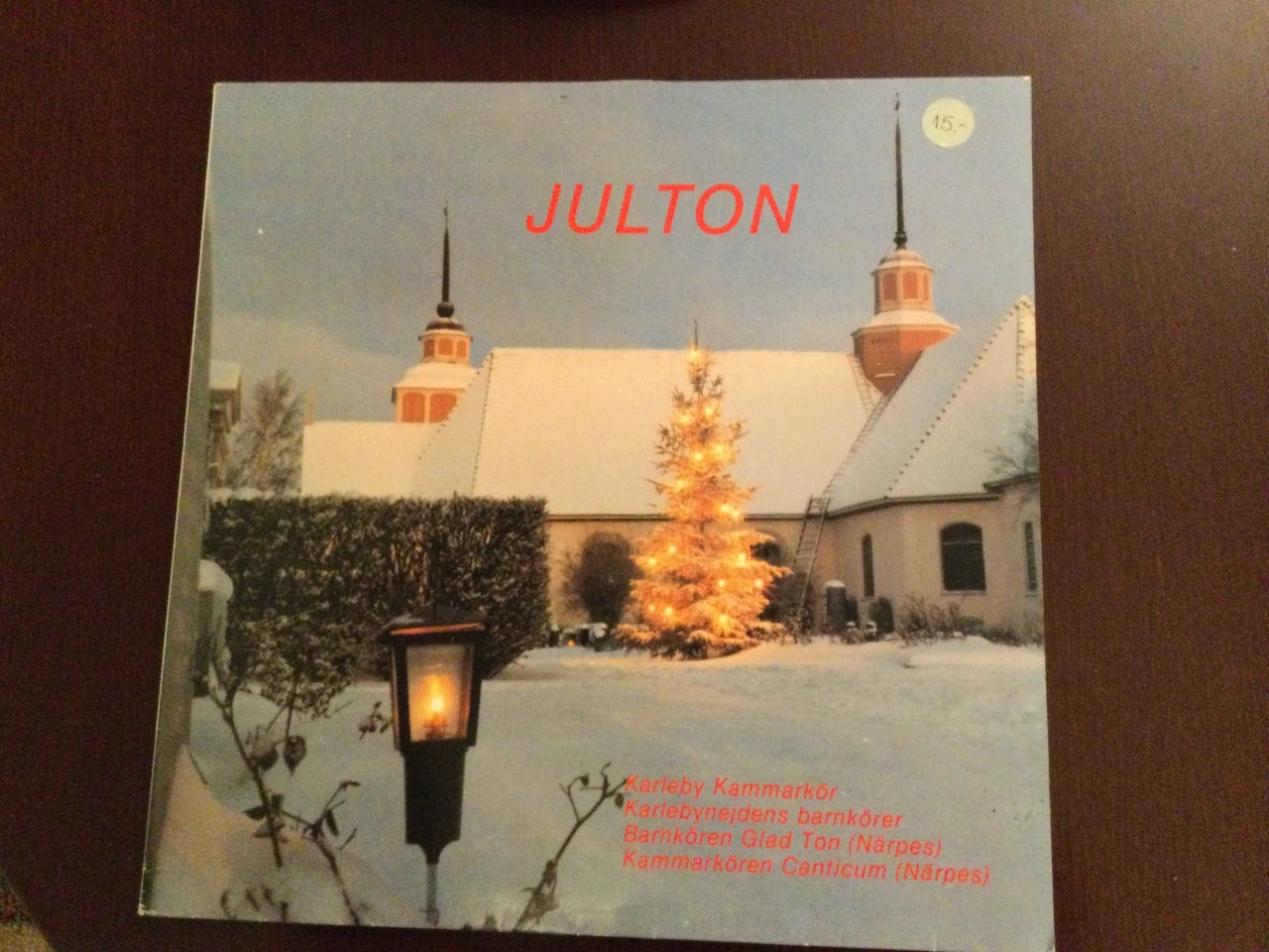 JULTON - julsånger på svenska 1986 Vinyl | Tori