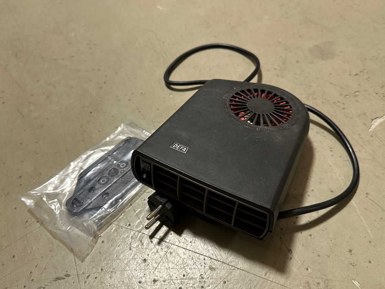 Defa Termini 1850W sisätilalämmitin 3-asentoinen | Tori