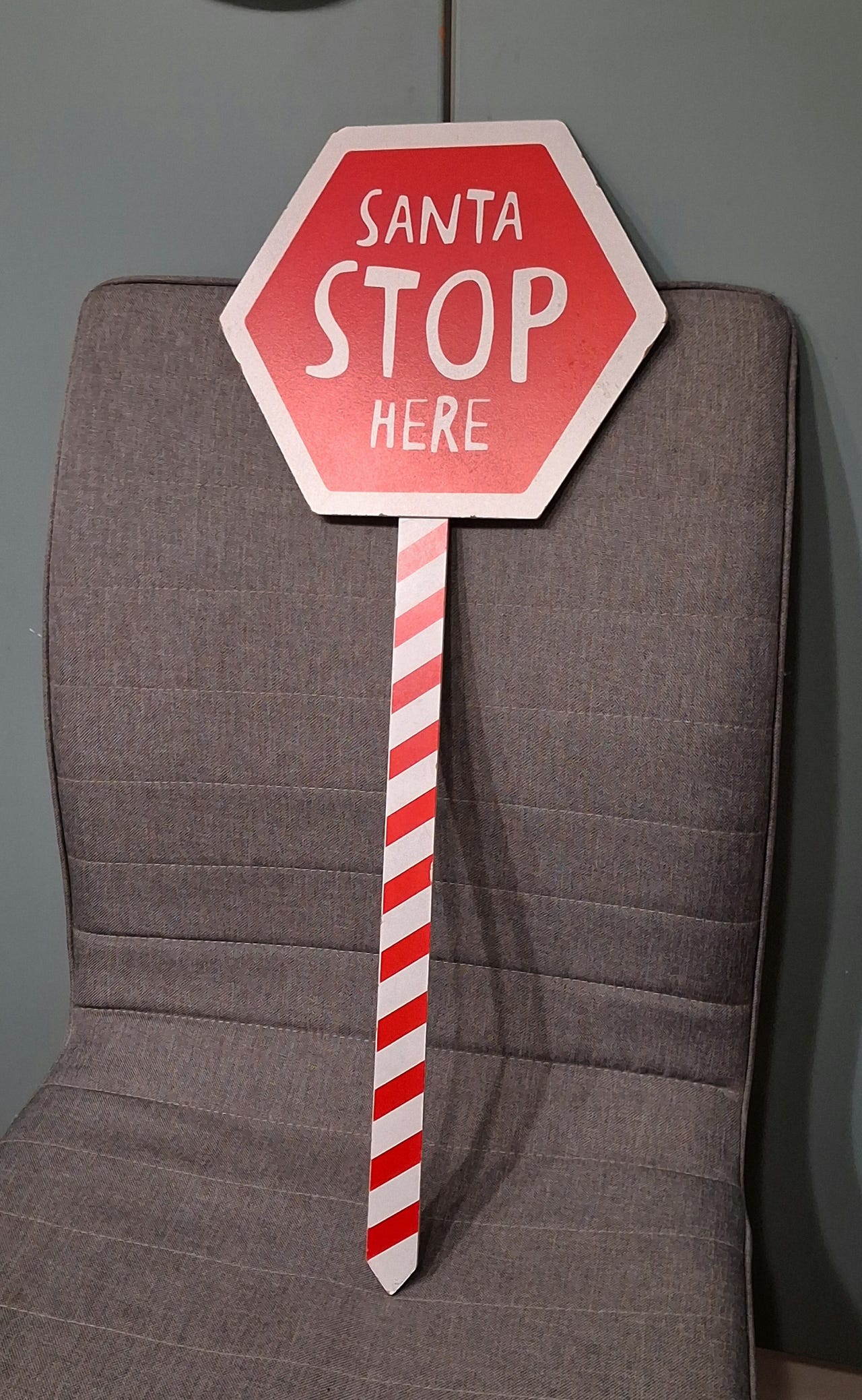 Santa stop here -kyltti | Tori