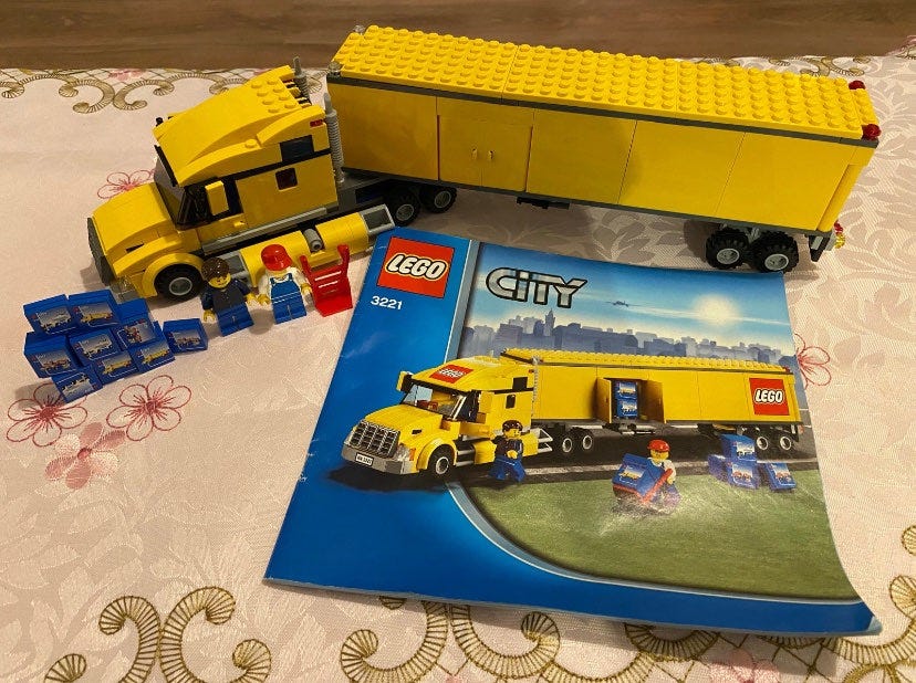 LEGO City Kuorma-auto ja Perävaunu Rakennussarja | Tori