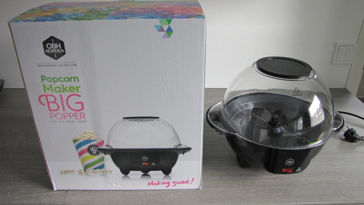 Popcorn - kone OBH Nordica Big Popper 6398 | Tori