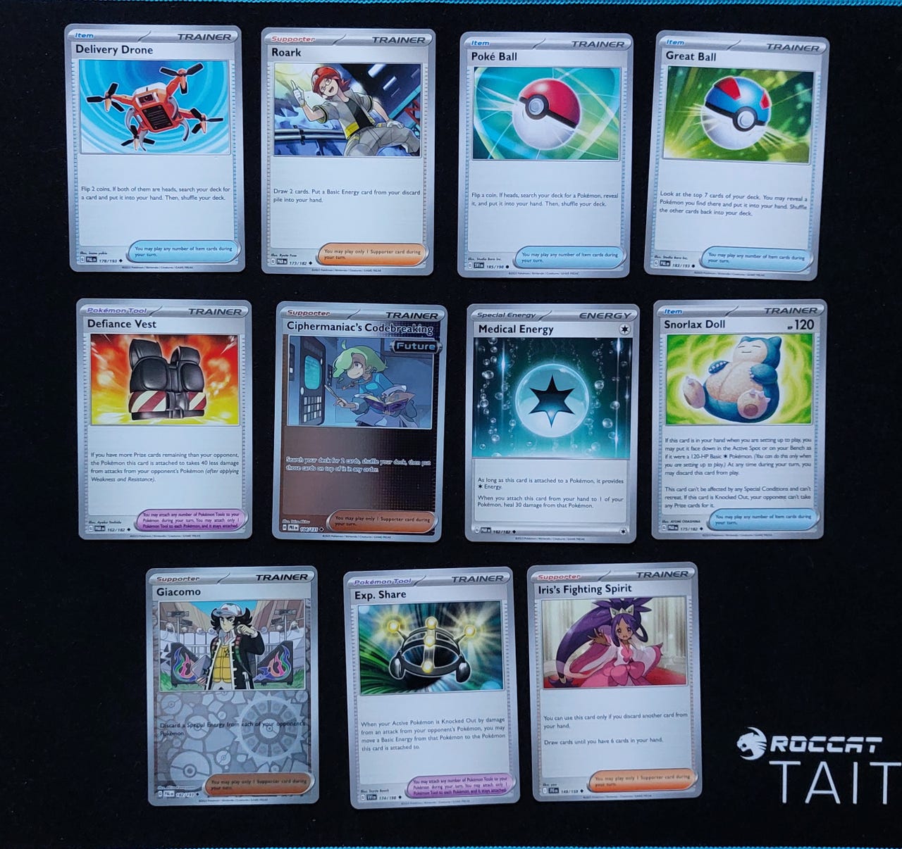 Pokemon trainer kortit #11 (mm. Paradox Rift) | Tori