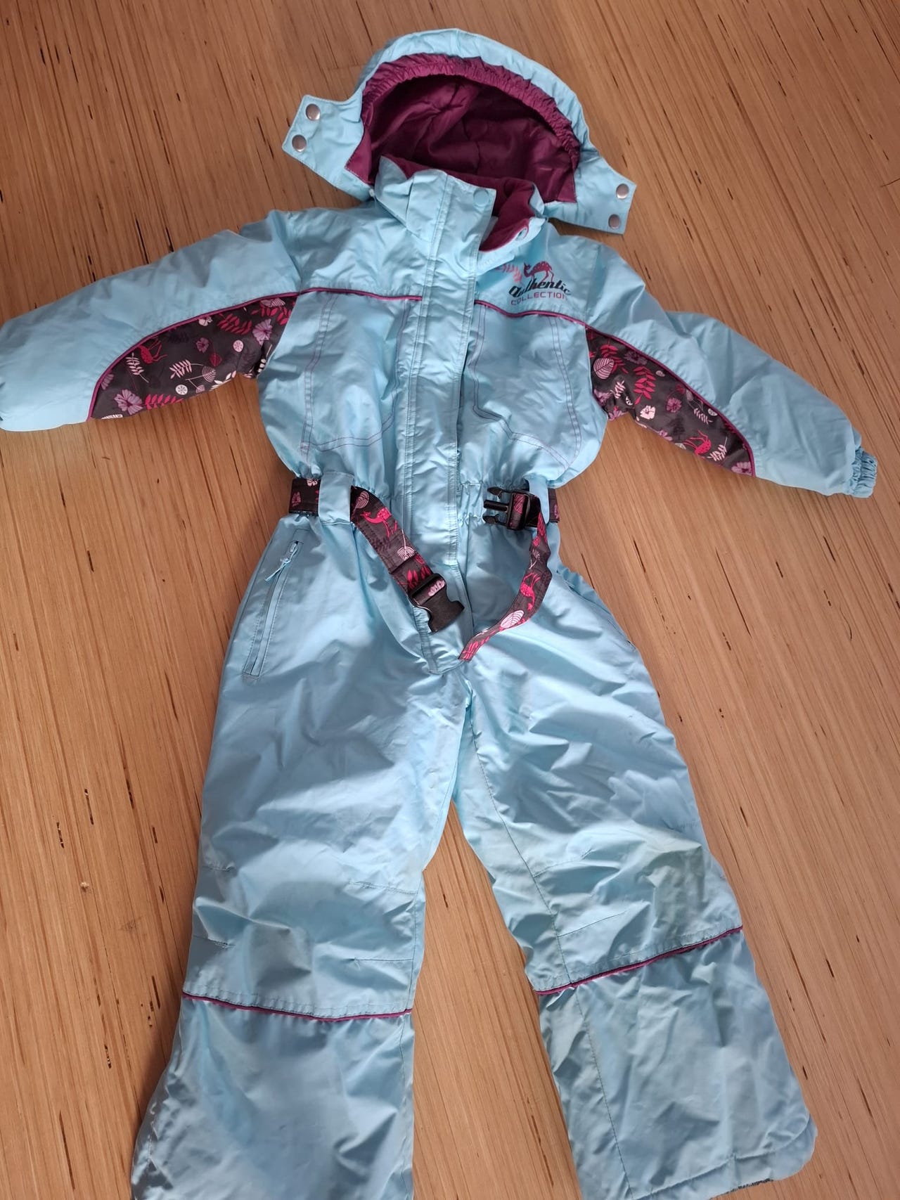 Avantex Kids lasten haalari 116 vaaleansininen ja pinkki | Tori