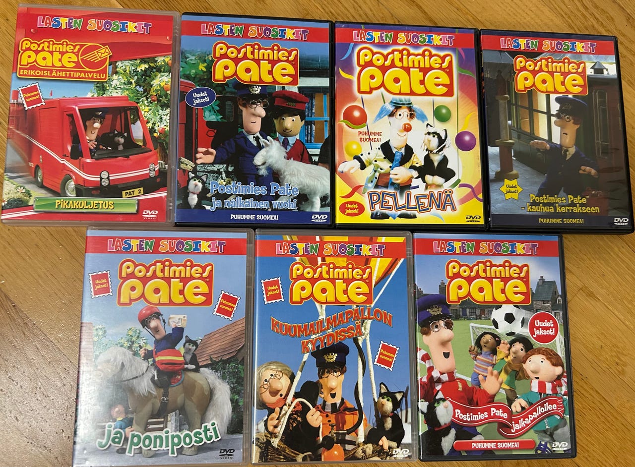 Postimies Pate DVD 7 kpl | Tori