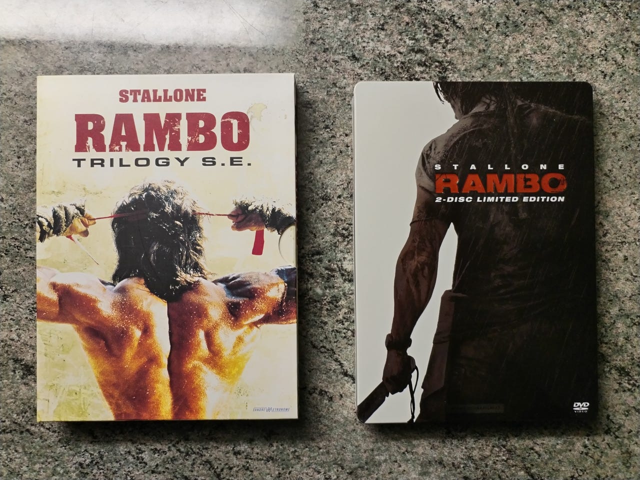 Rambo trilogia & Rambo 4 DVD | Tori