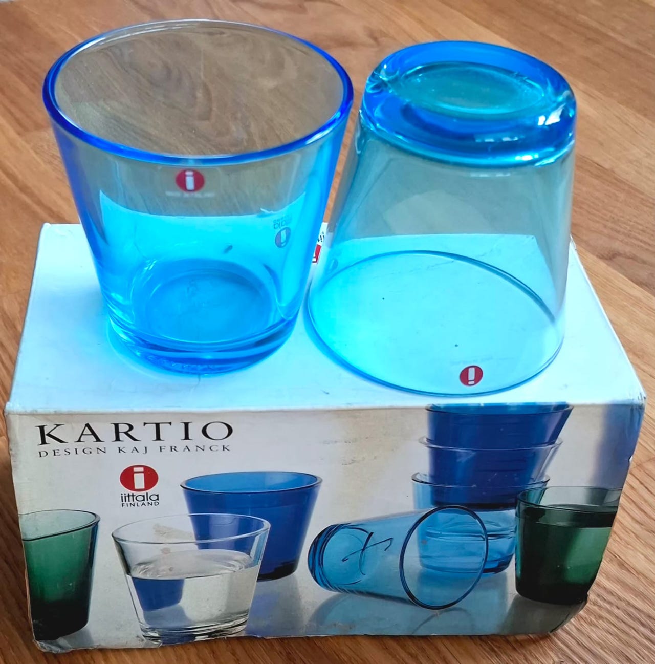 Kaj Franck KARTIO alkuperäiset 90-luvun lasit, | Tori