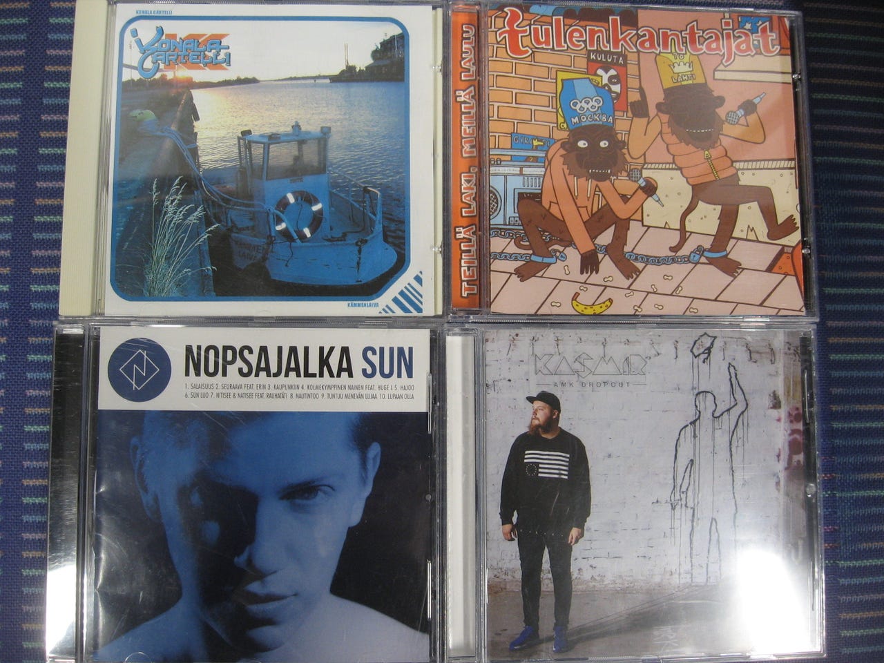 Tulenkantajat, Nopsajalka, Kasmir, Plastic, Kma, Reino & The Rhinos ...