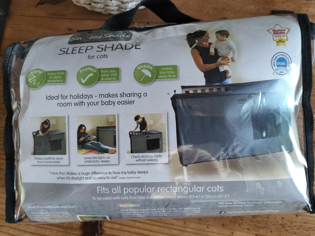 Snoozeshade pinnasängyn pimennys "sleep shade" | Tori