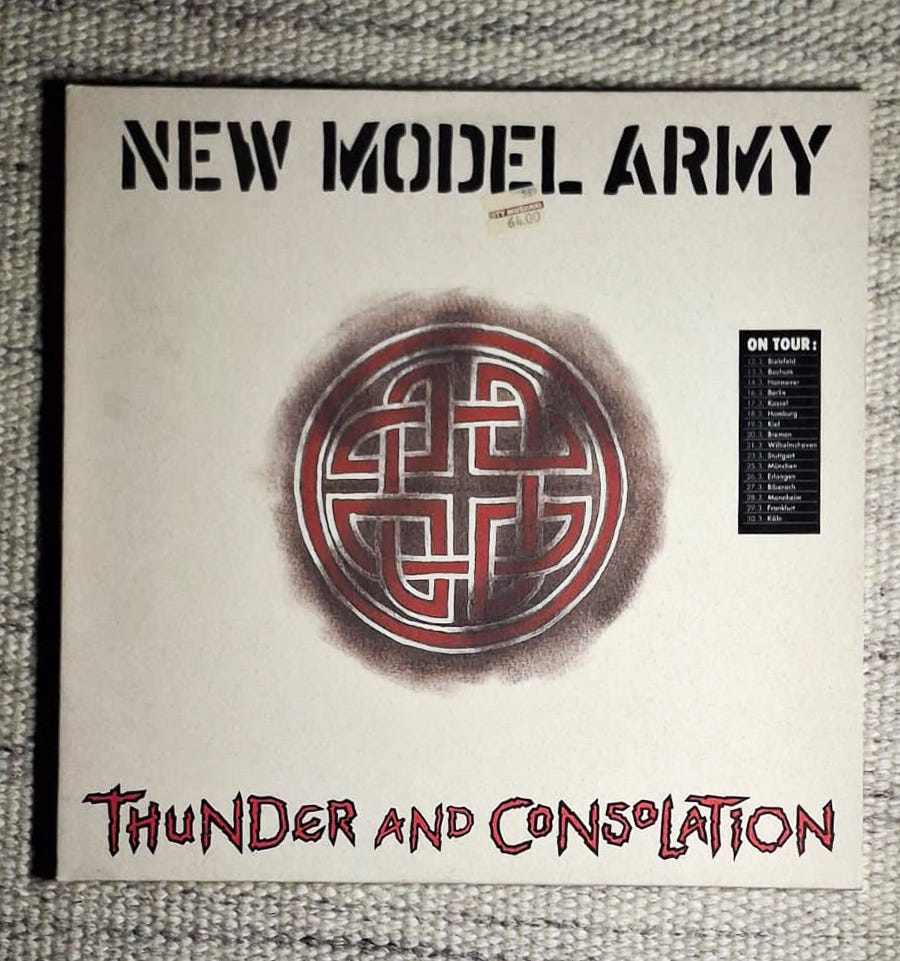 New Model Army: Thunder and Consolation LP | Tori