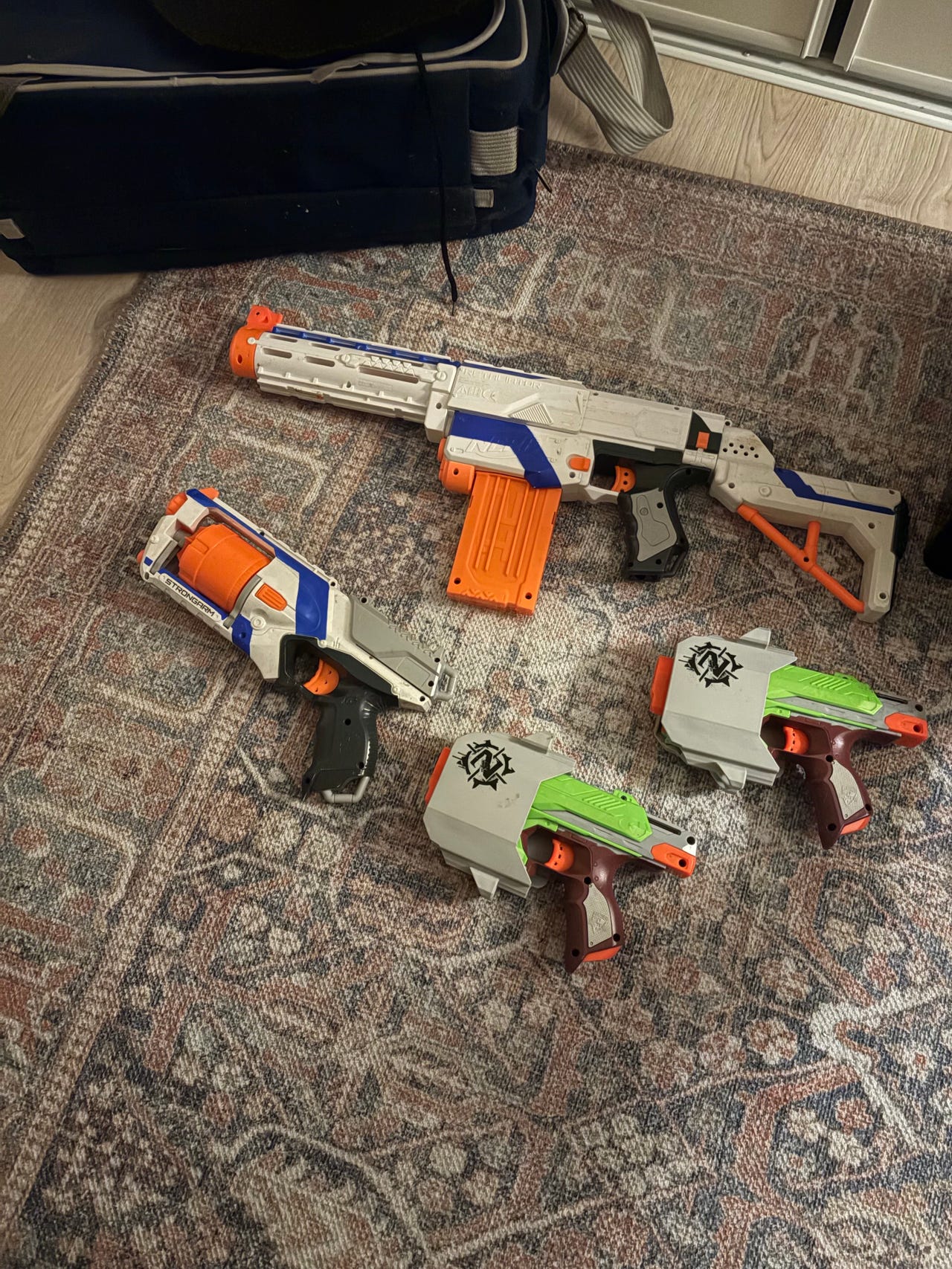 Nerf N-Strike Elite Stryfe ja kaksi pistoolia | Tori