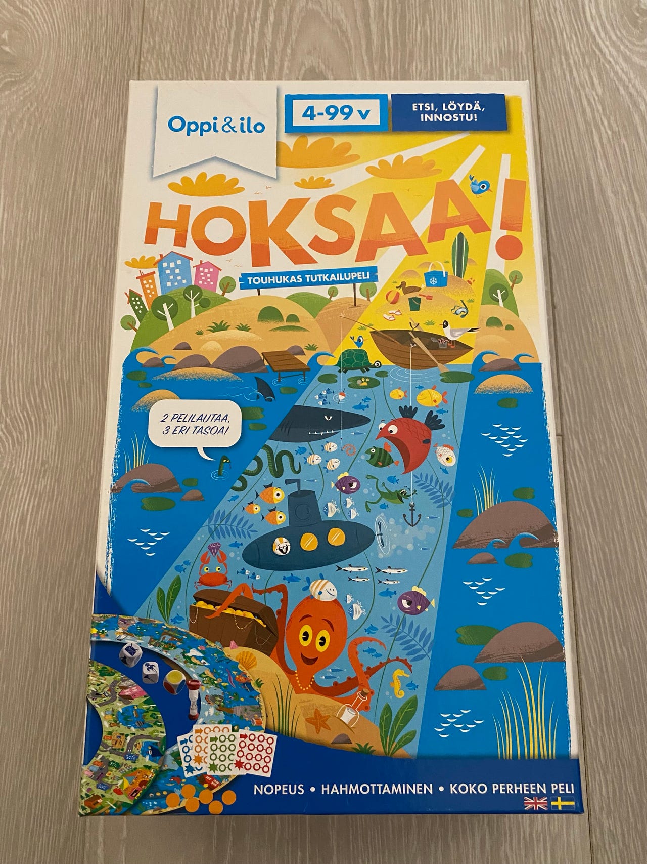 Oppi & Ilo Hoksaa! Touhukas tutkapeli | Tori