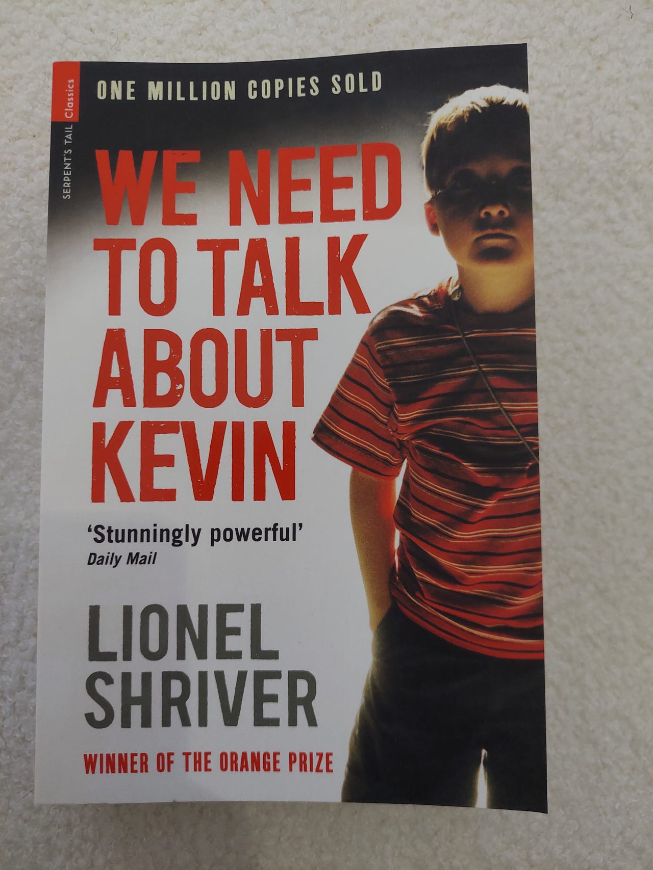 Lionel Shriver - We need to talk about Kevin | Tori