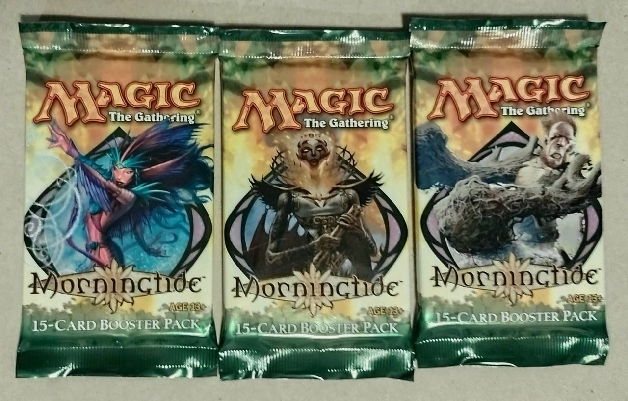 Magic the Gathering Morningtide boosters (6) | Tori