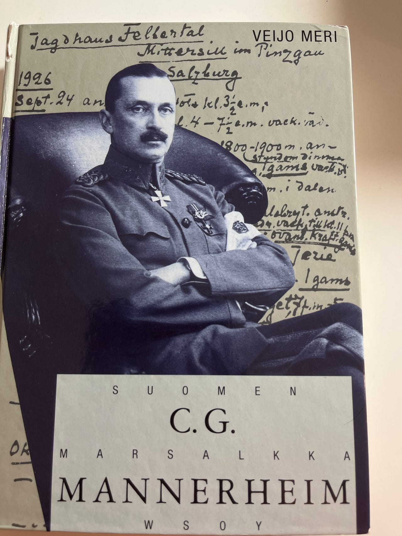 C.G Mannerheim Suomen Marsalkka. Veijo Meri. Voidaan postittaa | Tori
