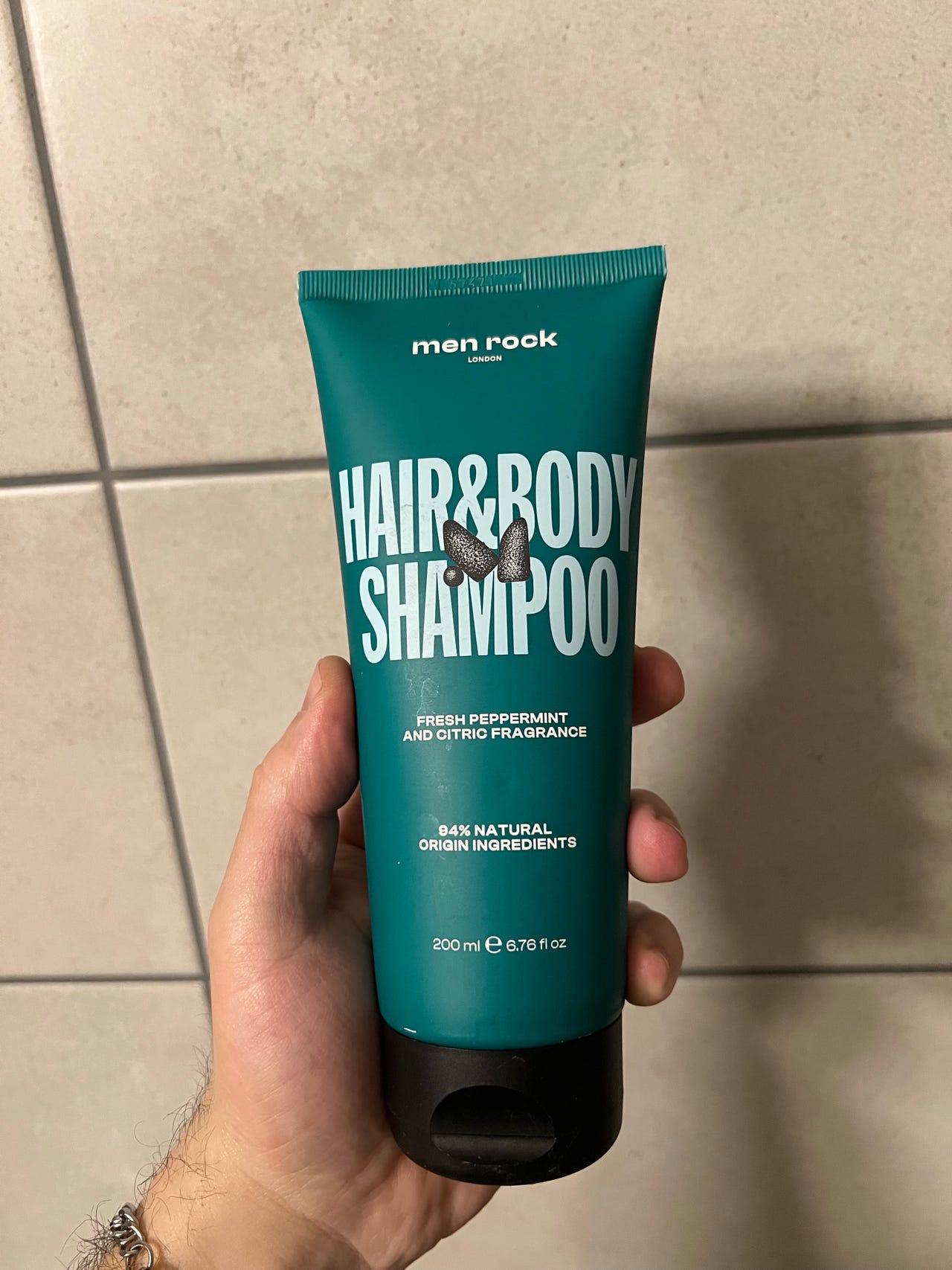Men Rock Hair & Body Shampoo 200 ml | Tori