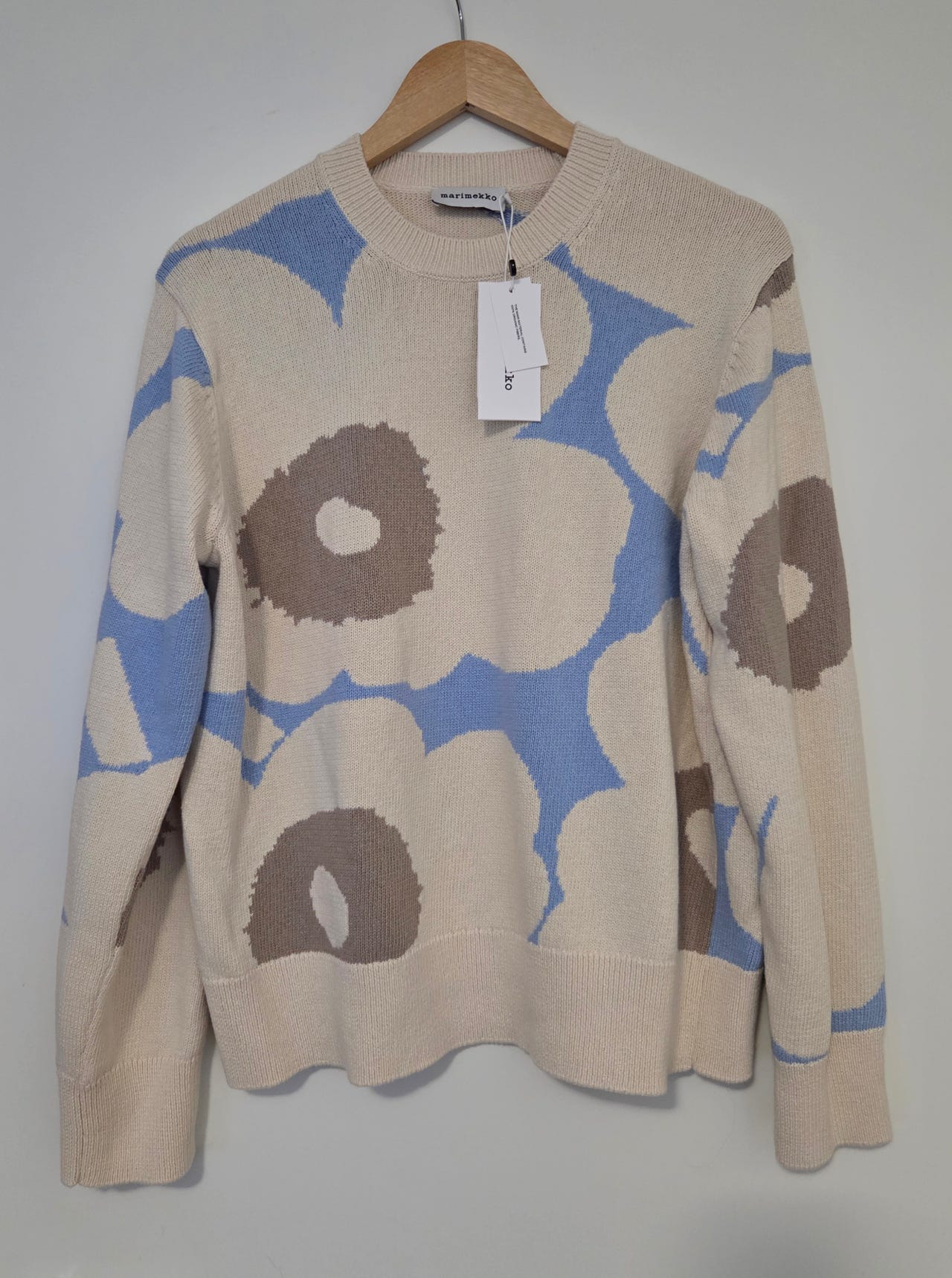 Marimekko Sesonki Unikko neulepaita, S | Tori
