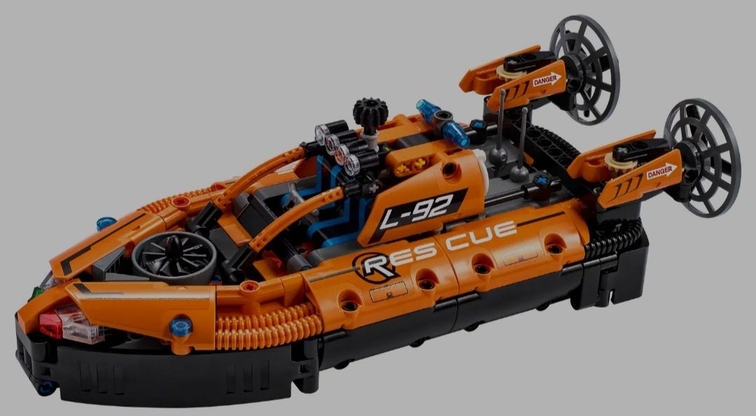 Lego 42120 technic pelastusvene | Tori