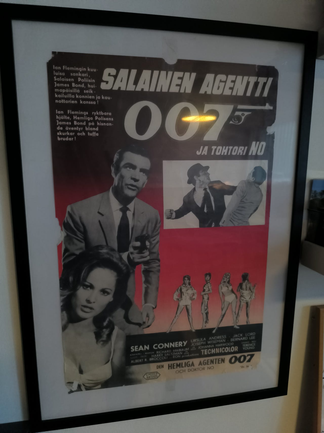 James Bond 007 Salainen Agentti elokuvajuliste ja pienoismallit | Tori