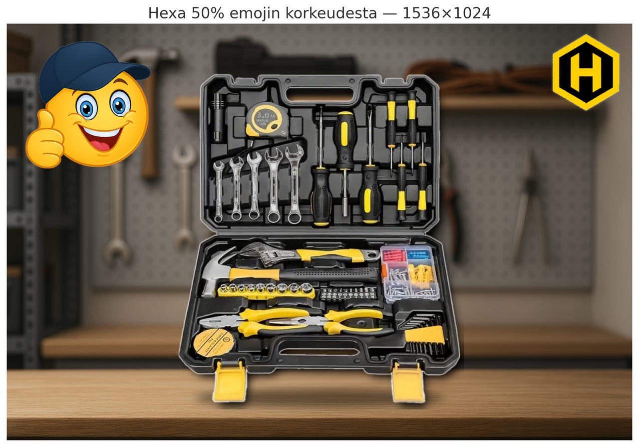 🛠 Työkalupakki 88-osainen – Kaikki mitä tarvitset kotiin ja autotalliin ...