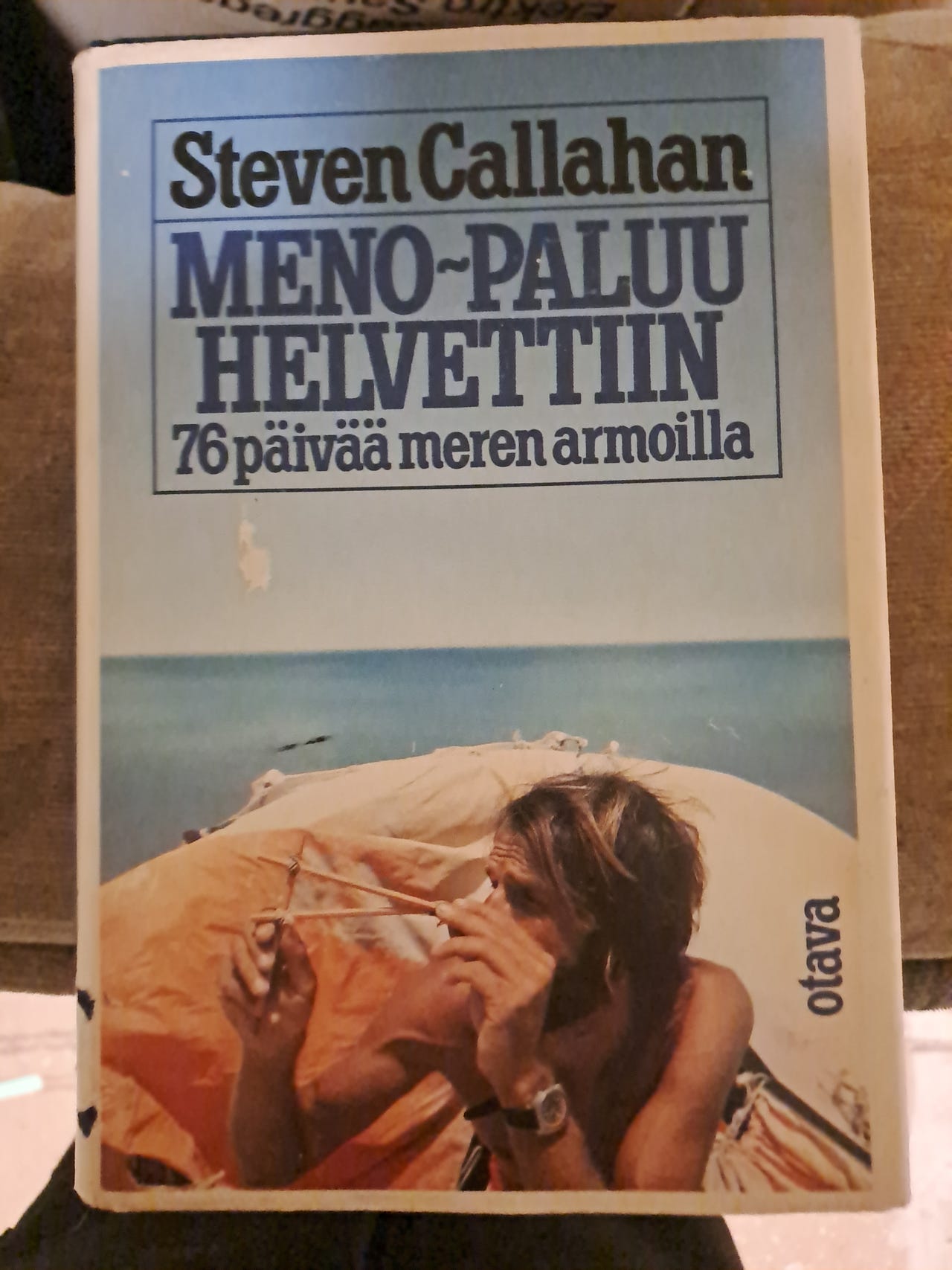 Steven Callahan Meno-paluu helvettiin kirja | Tori