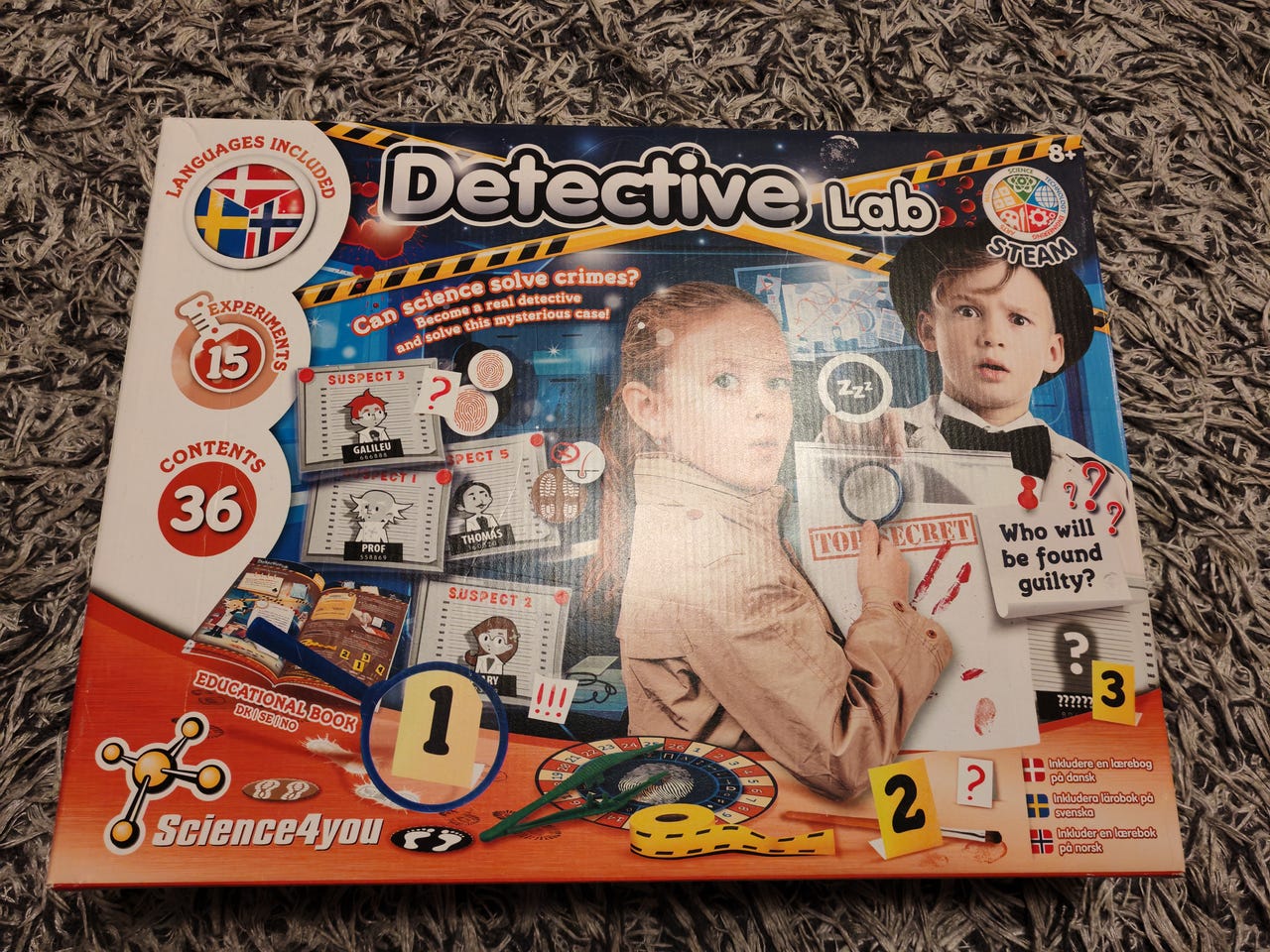 Detective Lab lasten tiedesetti | Tori