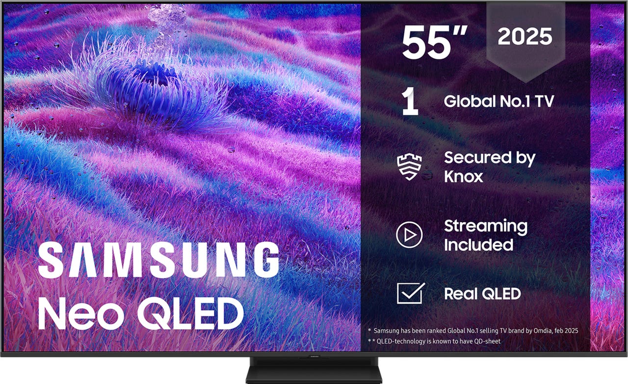 Samsung Neo QLED 4K Mini LED Smart TV (2025) QN80F, 55" | Tori