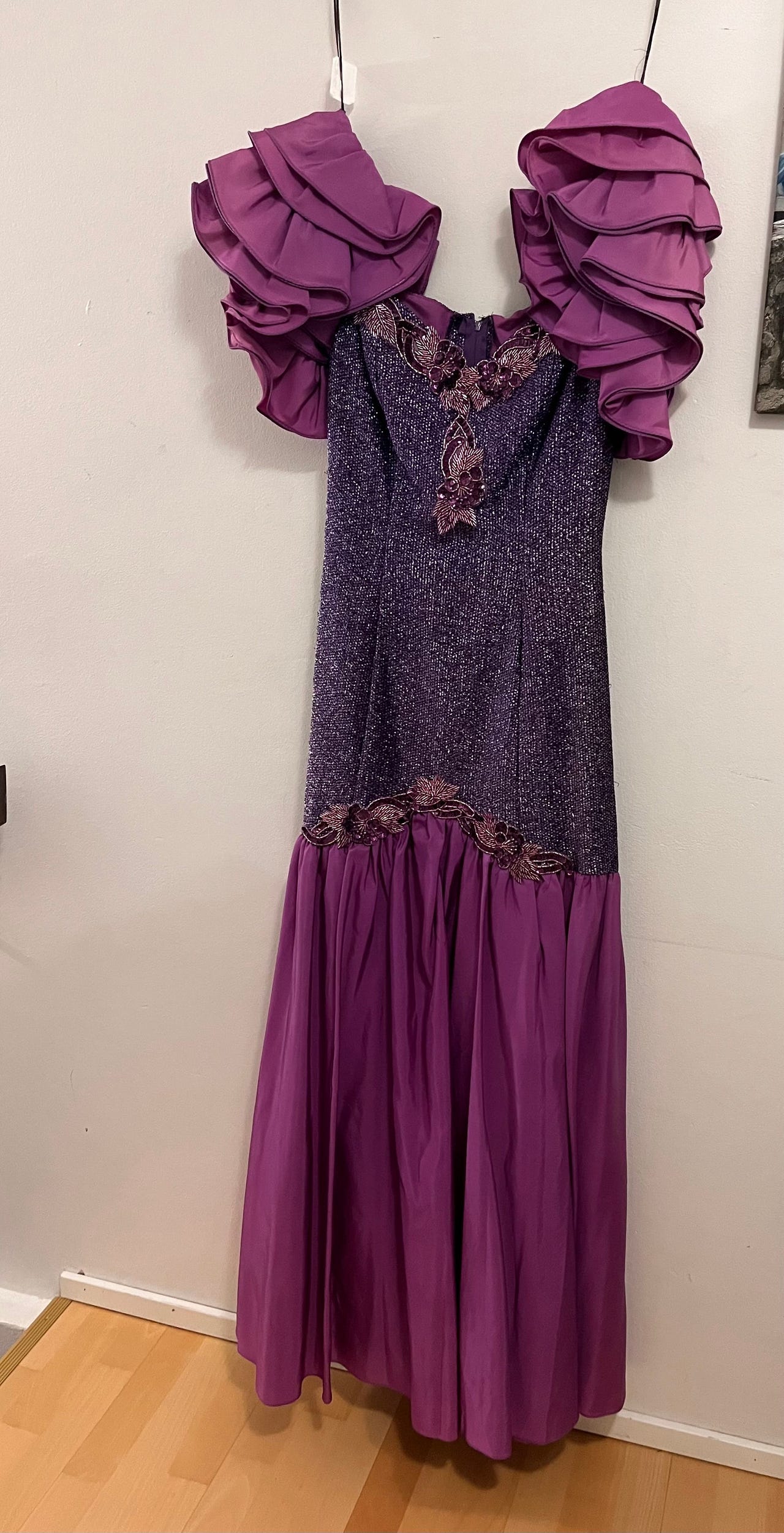 Nadine iltapuku vintage M/L | Tori