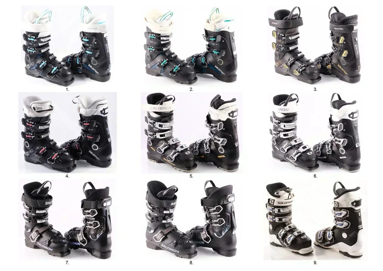 Naisten laskettelumonot SALOMON S/PRO X80 W, XR W, SELECT HV R70 W 2024 ...