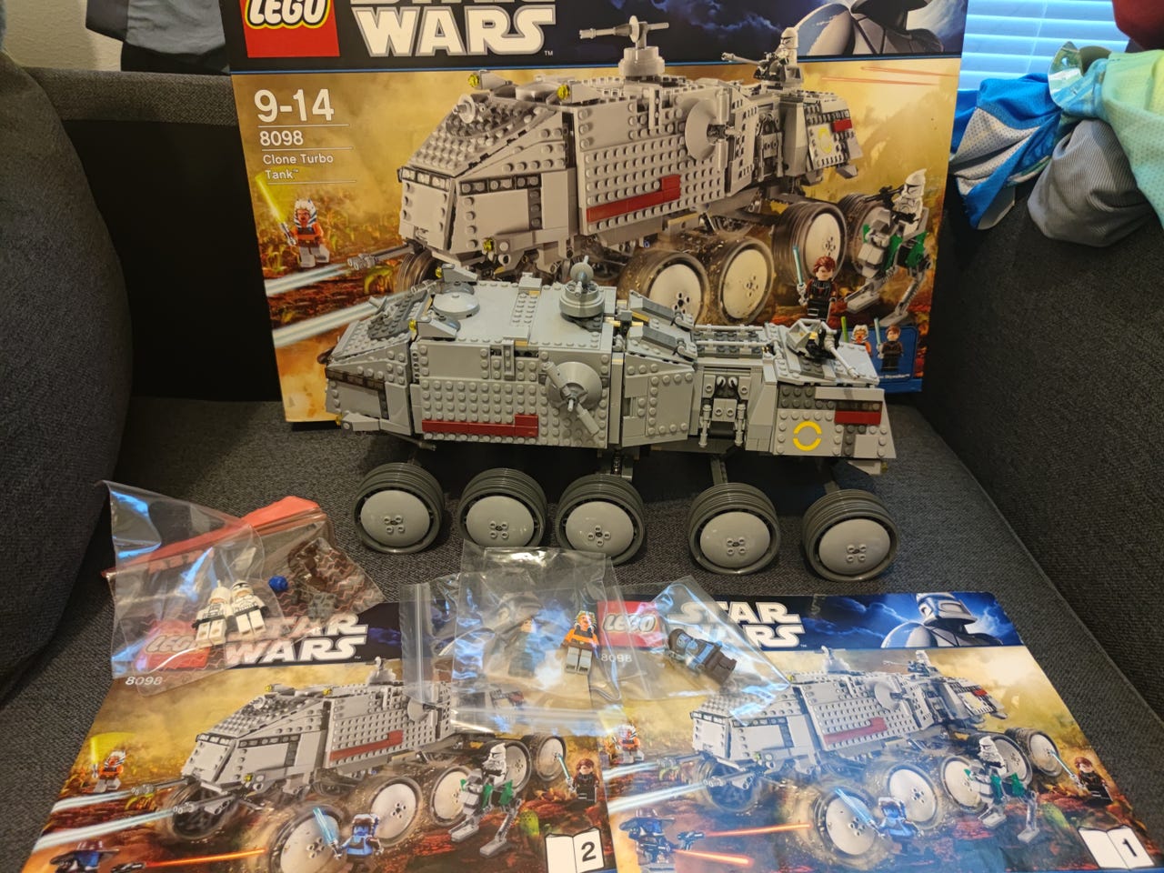 LEGO StarWars 8098 Clone Turbo Tank | Tori