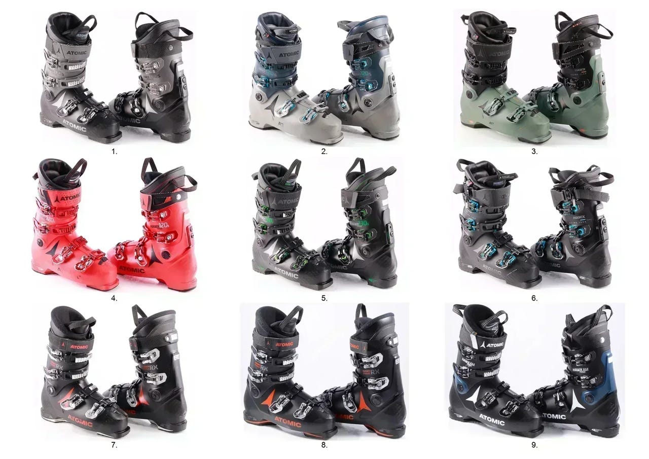 Laskettelumonot ATOMIC HAWX PRIME 110 S, 120 S, 130 S | Tori