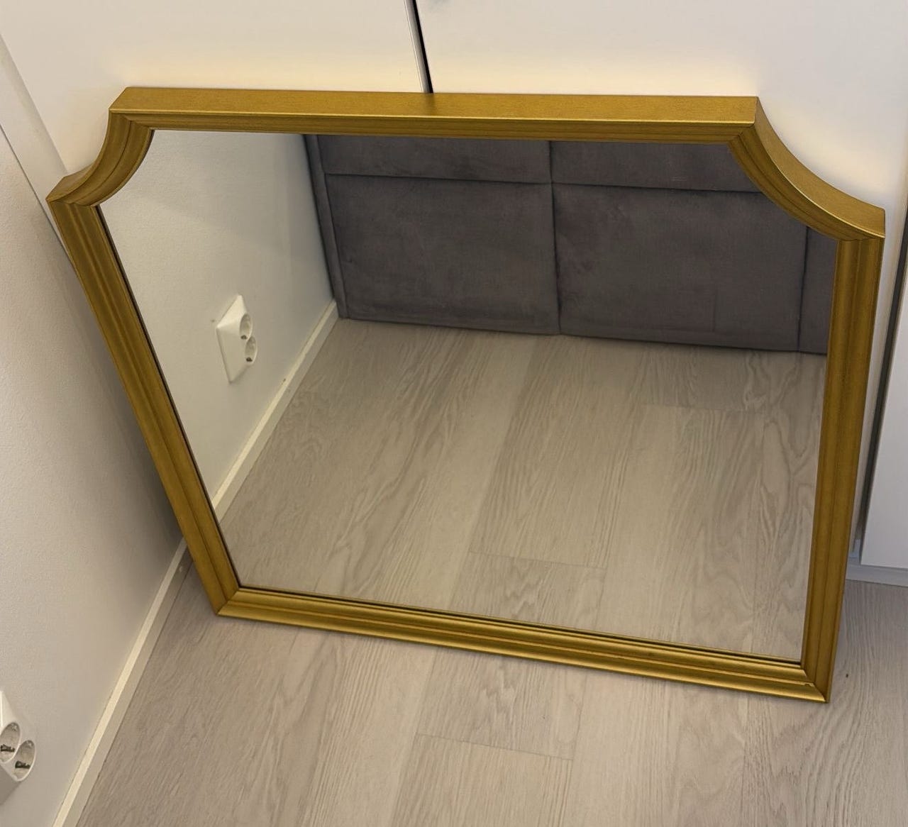 IKEA SVANSELE Peili, kulta, 78x78 cm | Tori