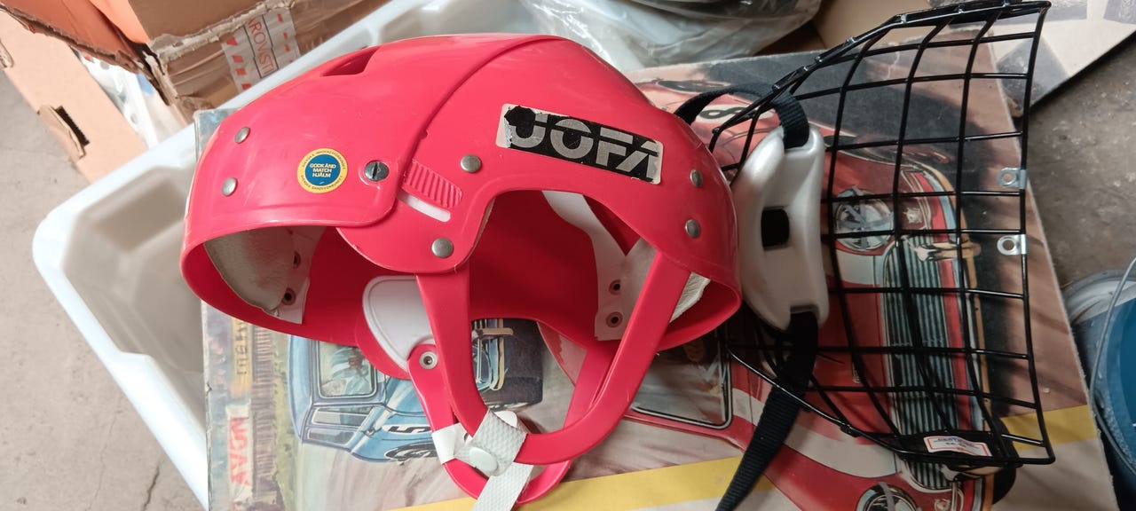 JOFA 225 51 Helmet 70's jääkiekkokypärä w.greztky model | Tori