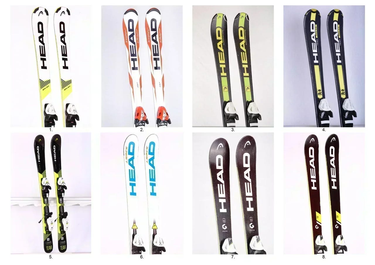 Lasten laskettelusukset HEAD SUPERSHAPE, TEAM, V-SHAPE, WORLDCUP | Tori