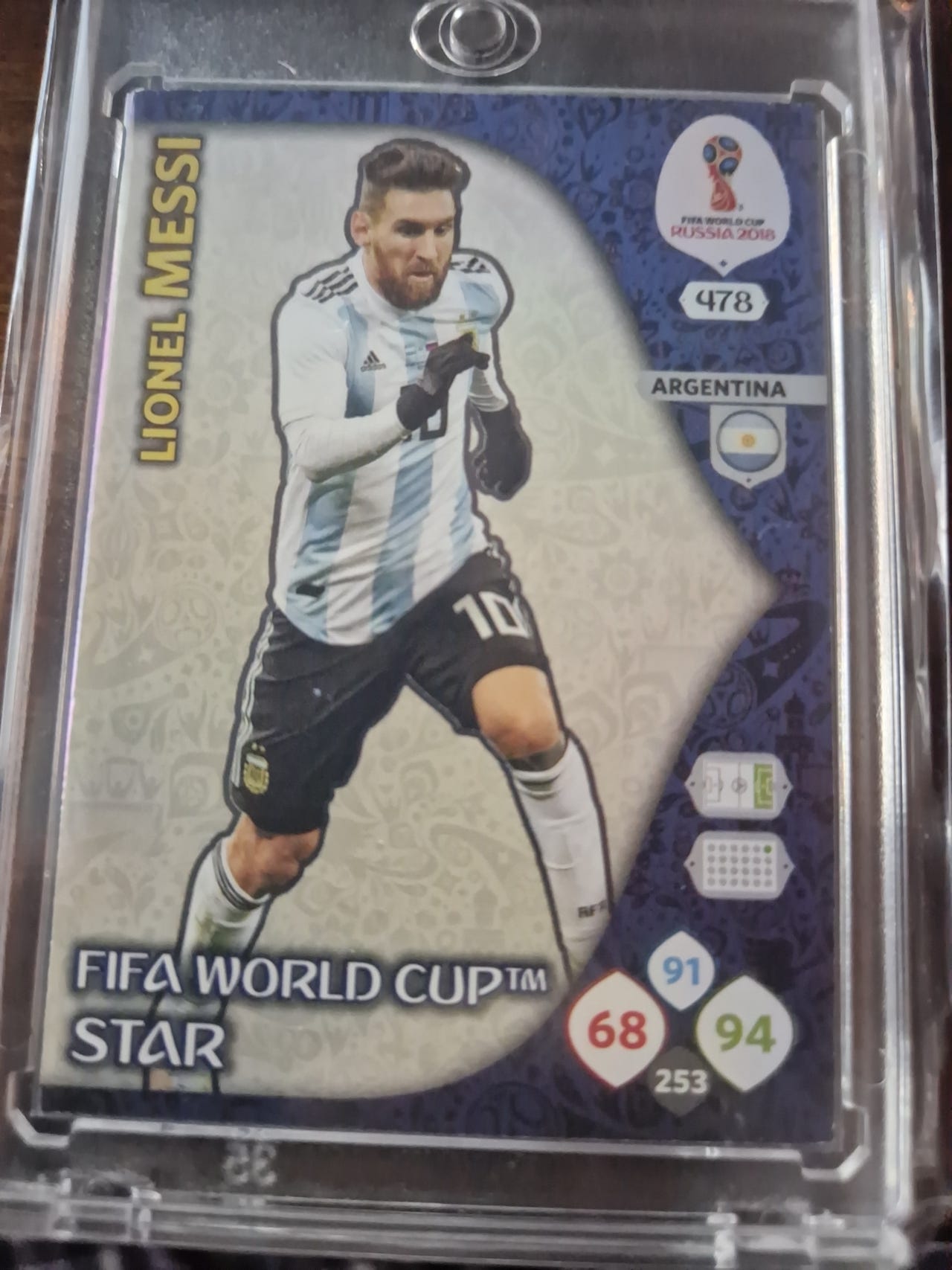Panini Adrenalyn XL FIFA World Cup 2018 Lionel Messi keräilykortti | Tori