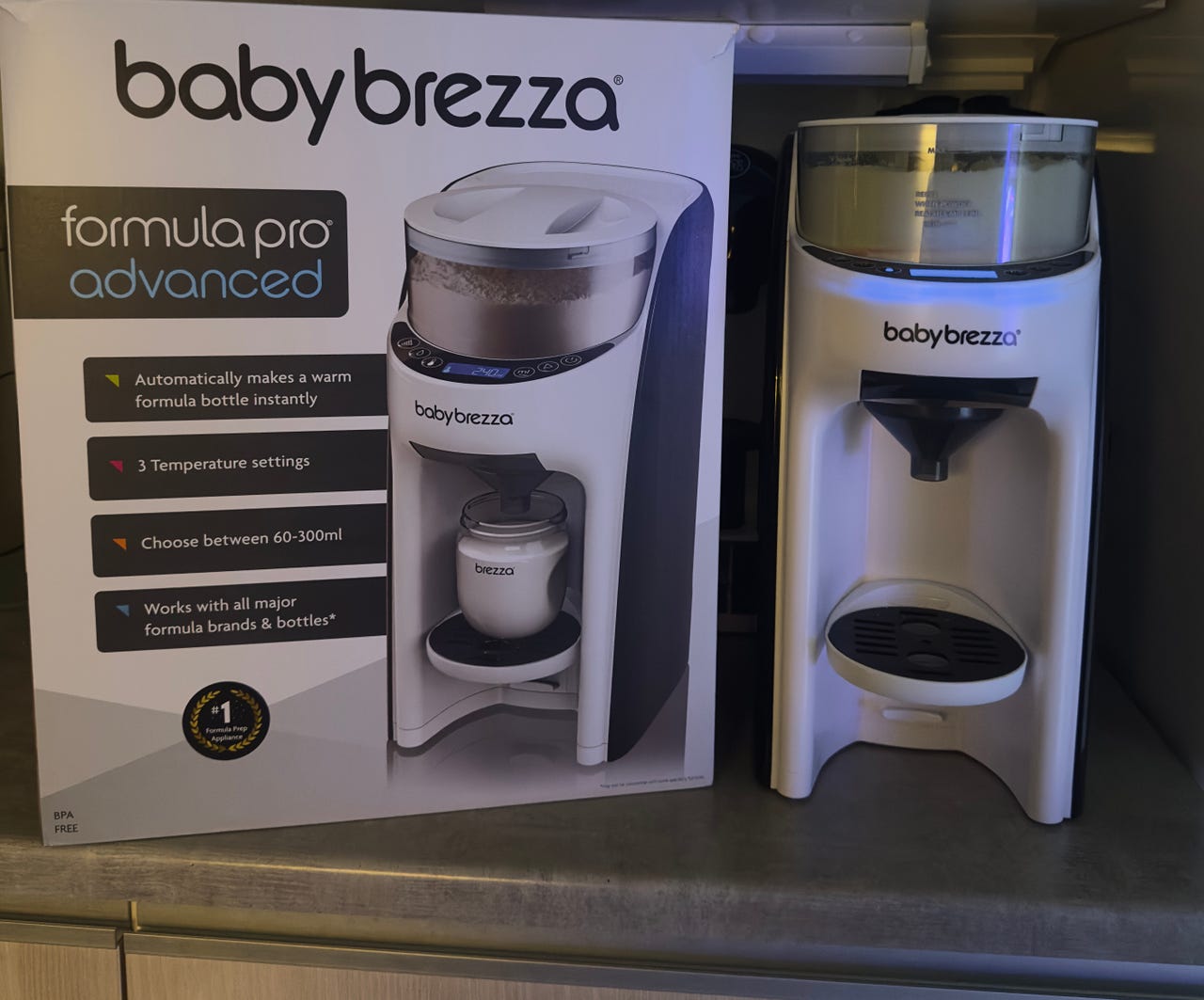 Baby Brezza Formula Pro | Tori