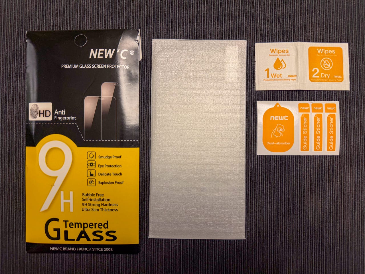 Tempered Glass HD Screen Protector for iPhone 15 Pro/Plus | Tori