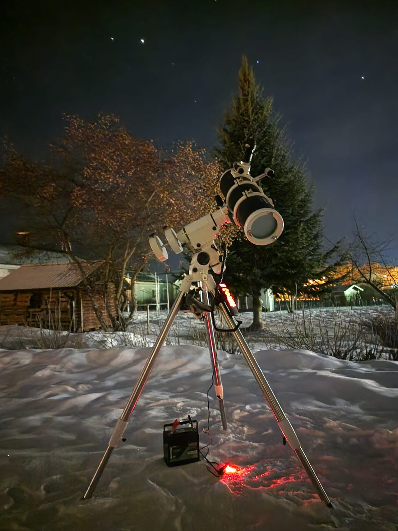 Sky-Watcher Explorer-150PDS ja HEQ5 Pro-jalusta | Tori