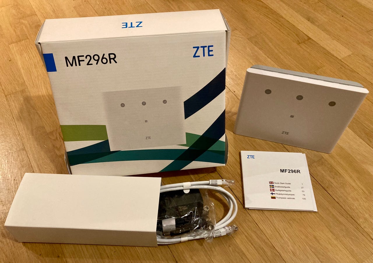 Käyttämätön ZTE MF296R reititin | Tori