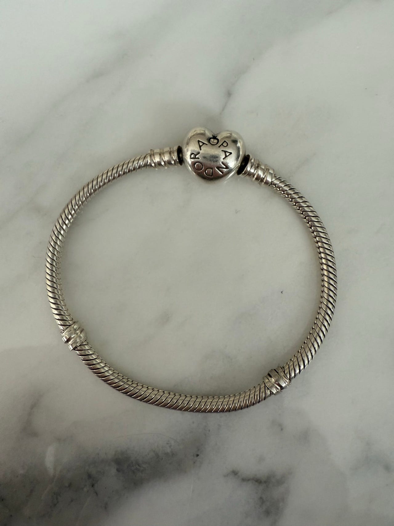 Pandora Moments Silver Heart -rannekoru 16cm | Tori