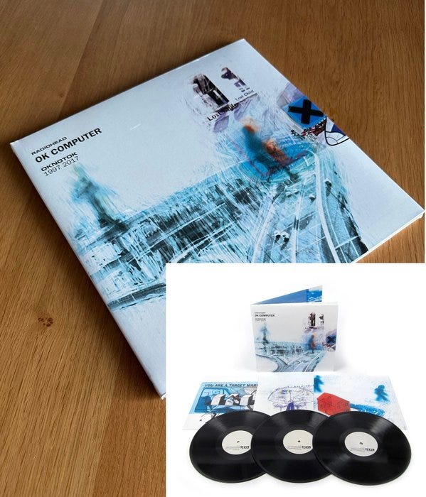 Radiohead - OK Computer OKNOTOK 1997 2017 - 3 x LP-albumi (tripla ...