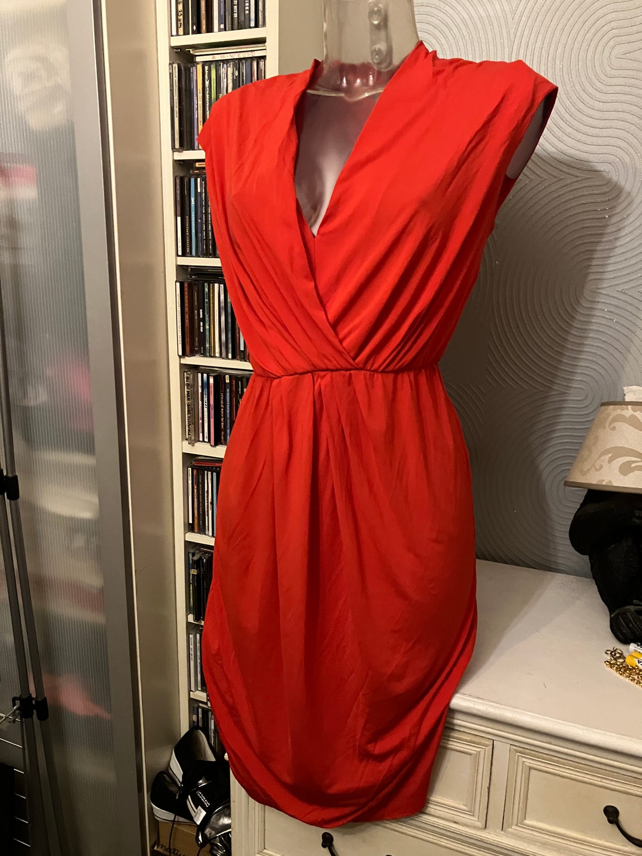 COS upea punainen mekko S | Tori