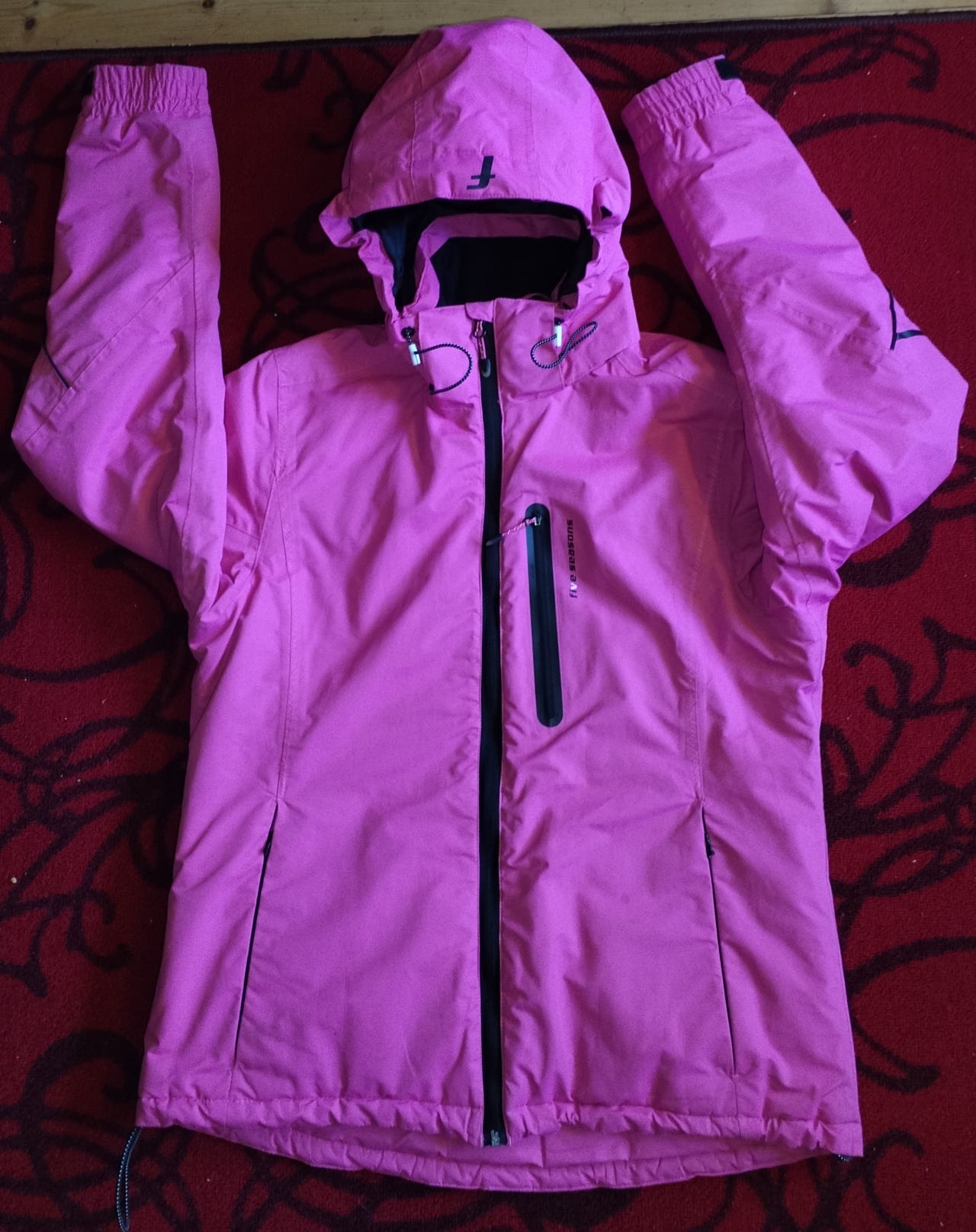 Five Seasons pinkki talvitakki 38 | Tori