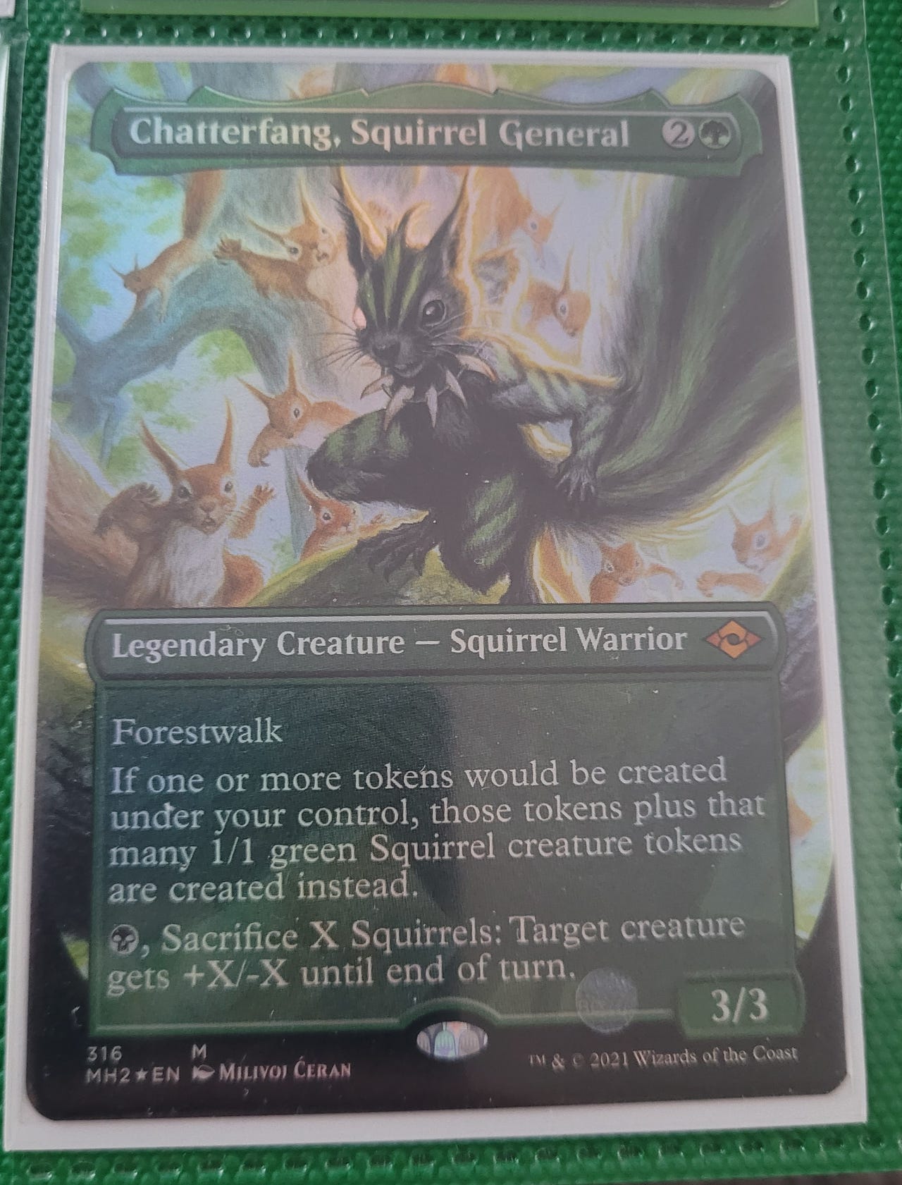 Chatterfang, Squirrel General magic the gathering | Tori