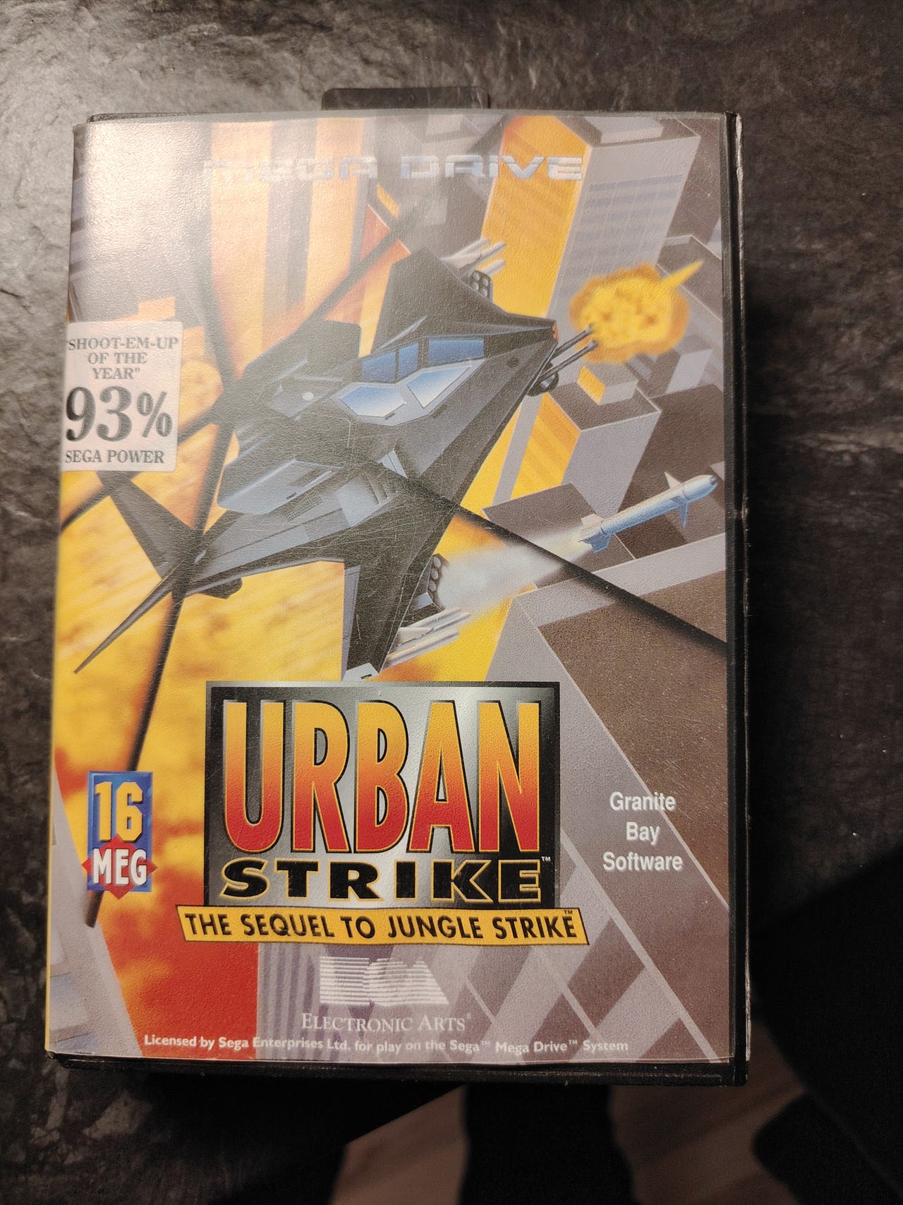 Grands Bay Software Urban Strike videopeli Sega Mega Drive | Tori