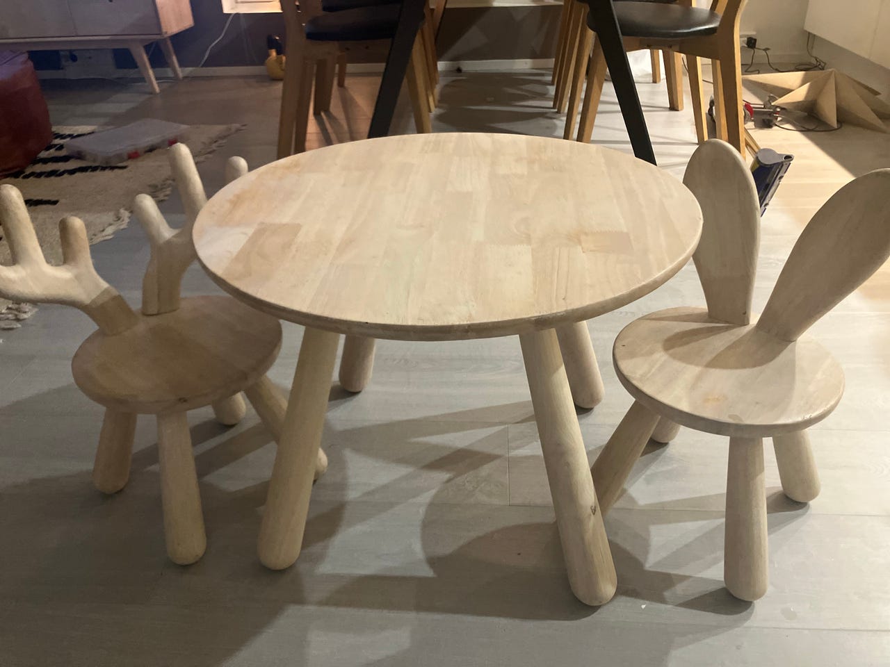 Minitude usva pöytä ja tuolit | Tori