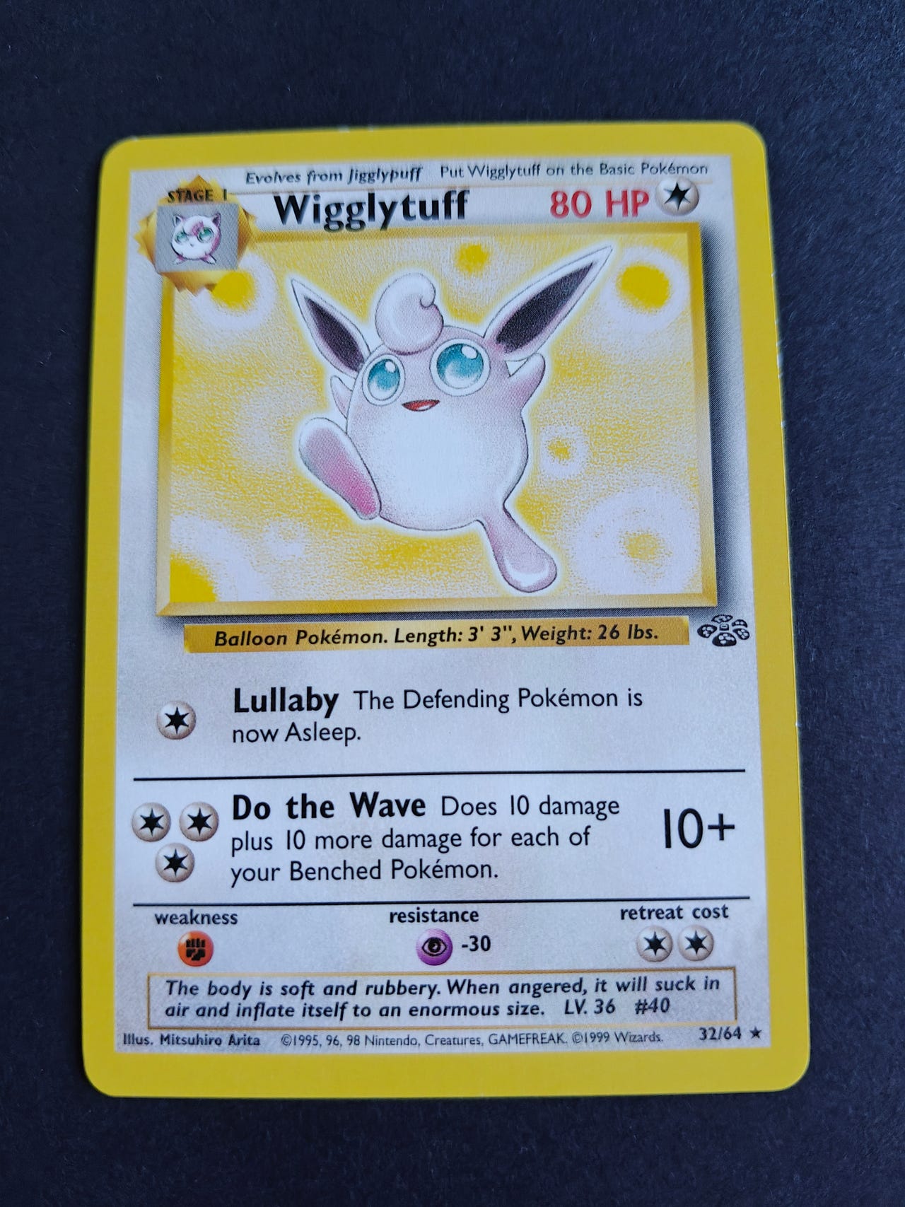 Pokemon Jungle - Wigglytuff Rare | Tori