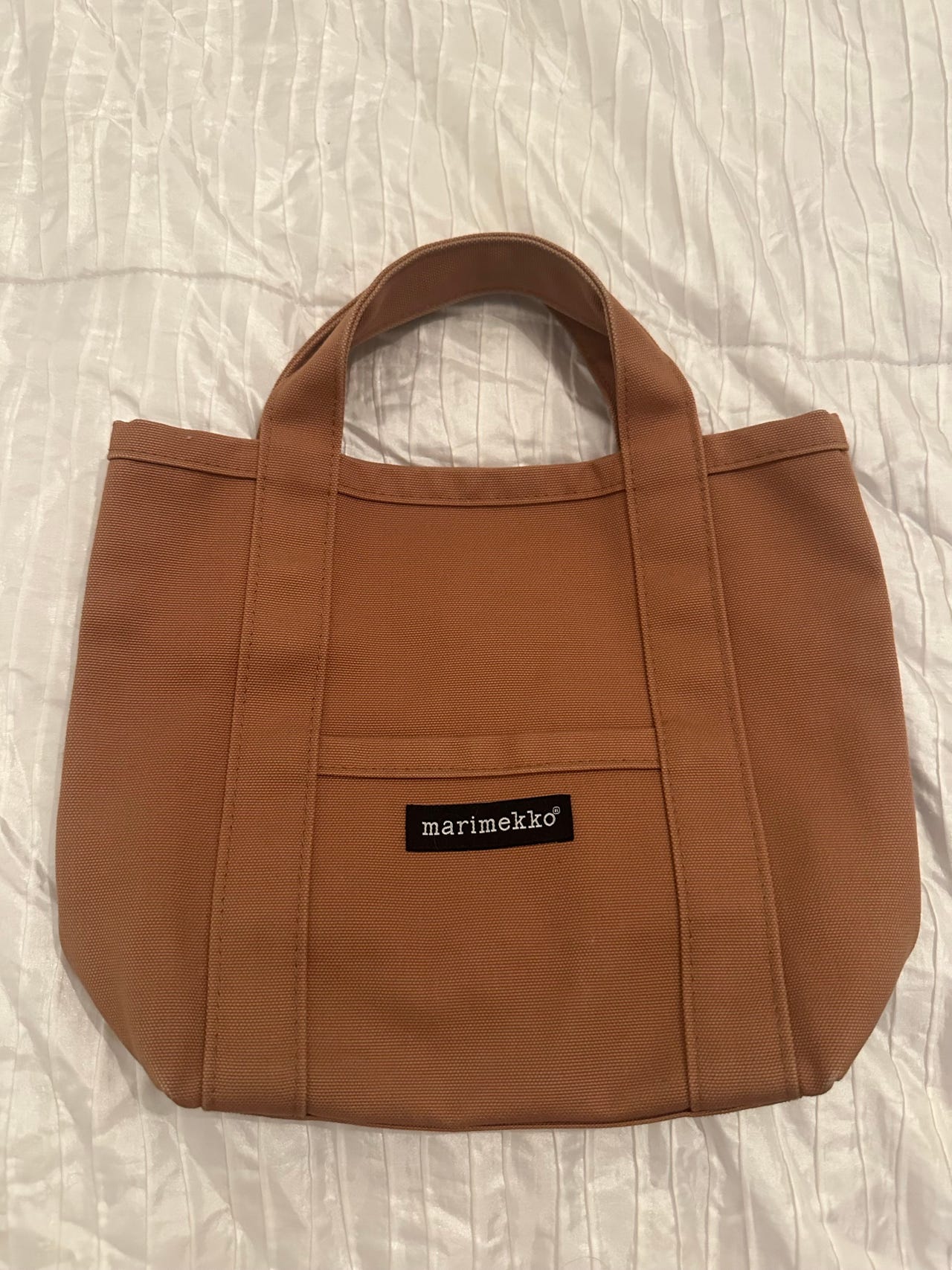 Marimekko kassi ruskea | Tori