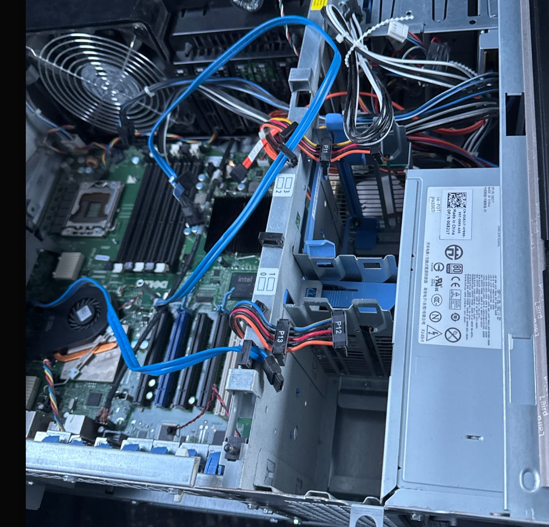 Dell Precision T7500 / T5500 virtalähde/PSU - 1100W (EI ATX) | Tori